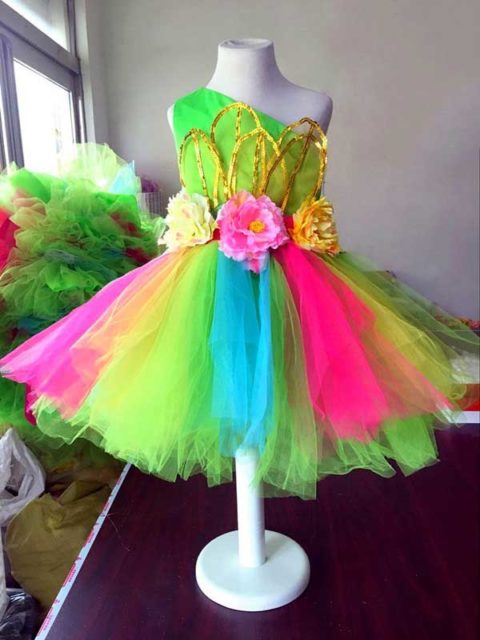 Colorful Flower Dance Costume • Costume Shop Singapore