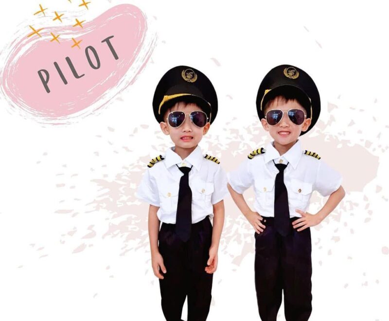 Kid Pilot Uniform Costume • Costume Shop Singapore