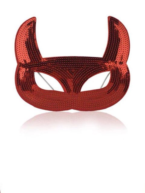 Red Devil Mask • Costume Shop Singapore