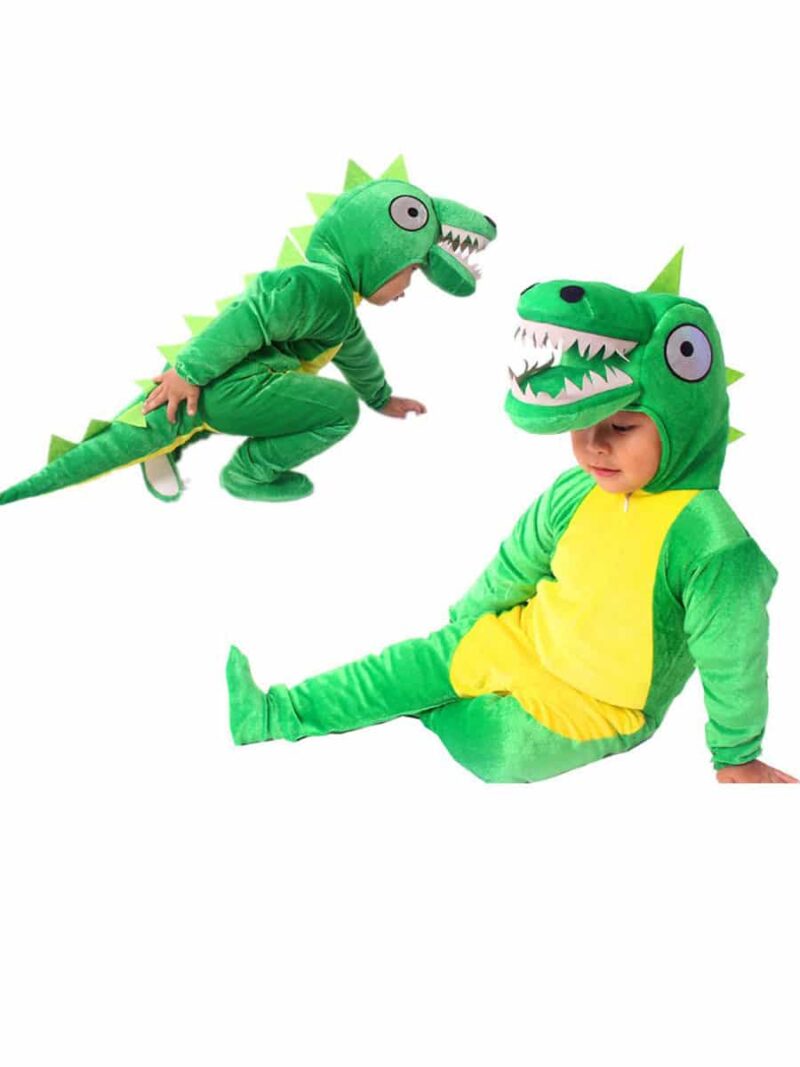 T-Rex Dinosaur Pink & Green • Costume Shop Singapore