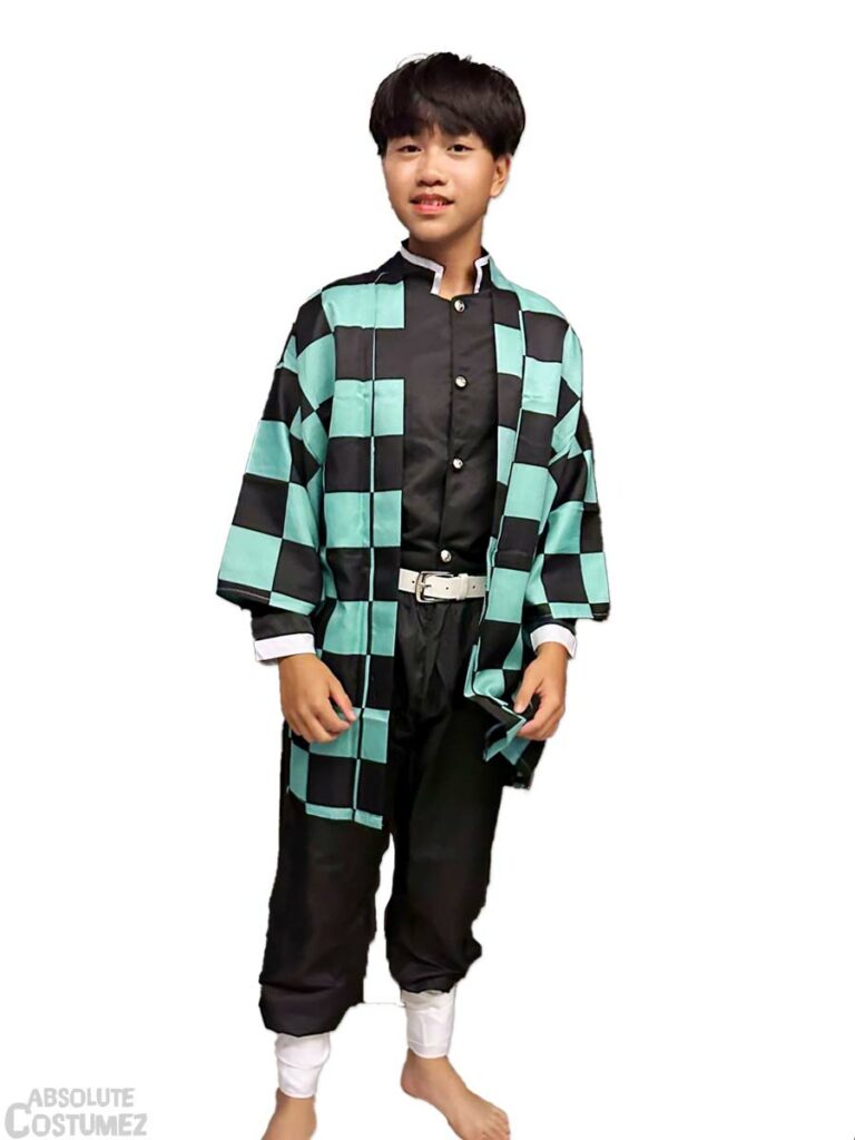 Demon Slayer Tanjiro Kamado (Green) • Costume Shop Singapore