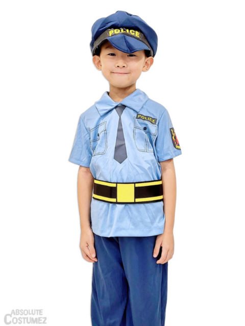 Light Blue Police • Costume Shop Singapore
