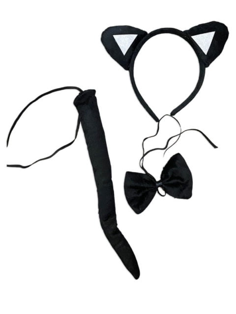 Black Cat Headset • Costume Shop Singapore