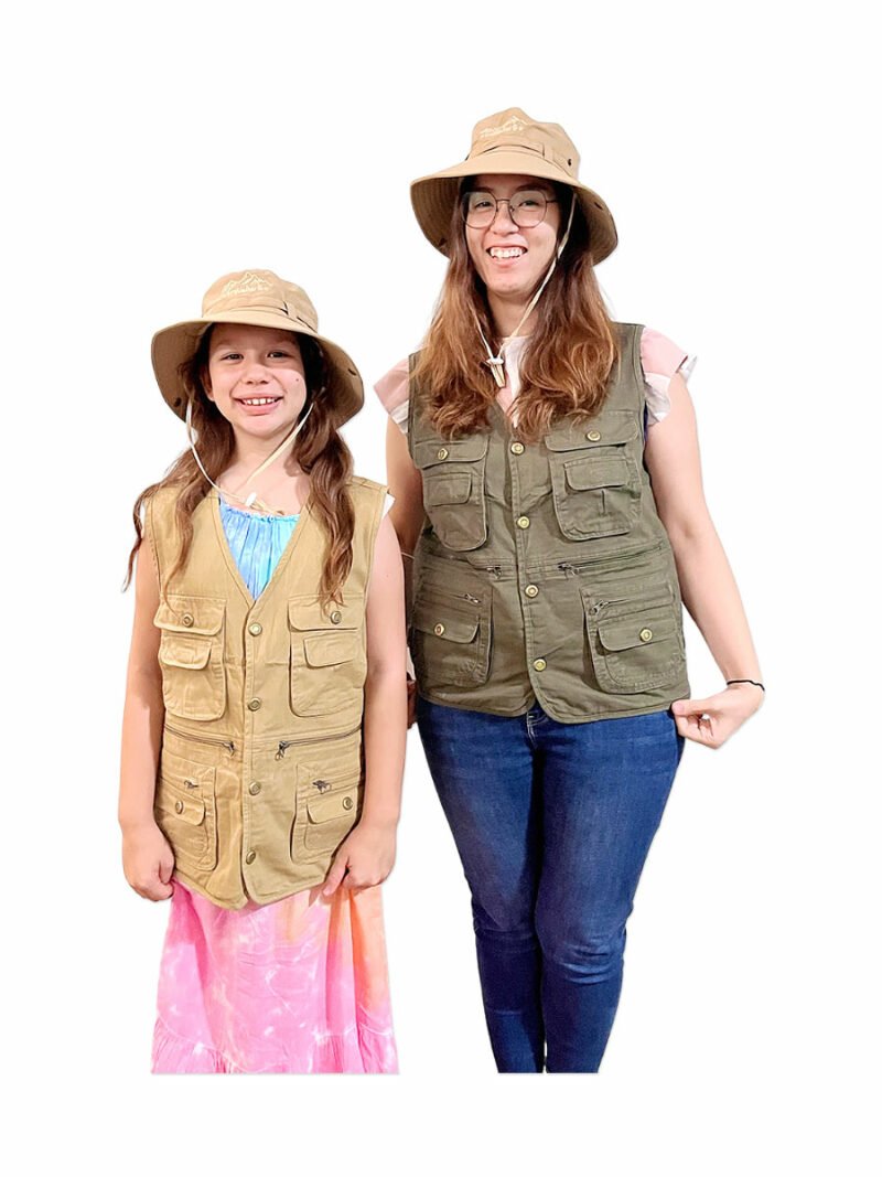 Safari Vest w Hat • Costume Shop Singapore