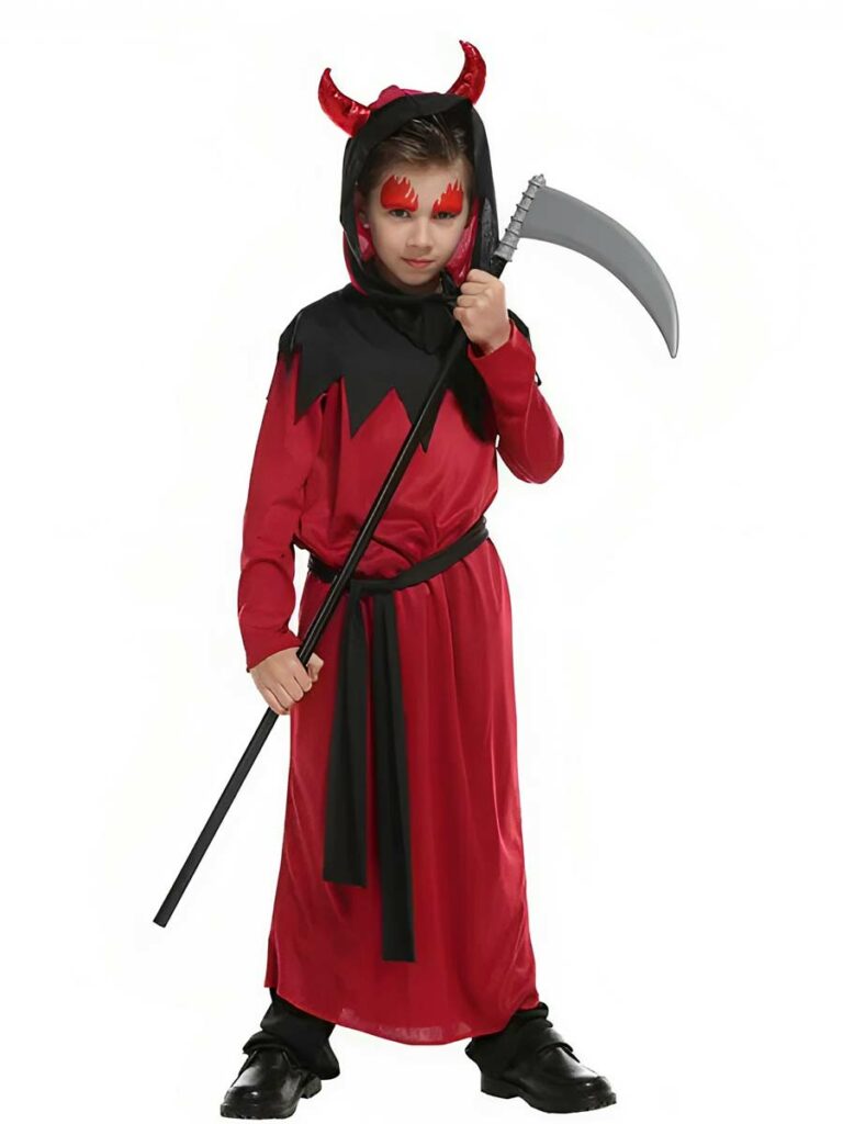 Red Devil w/ Scythe • Costume Shop Singapore