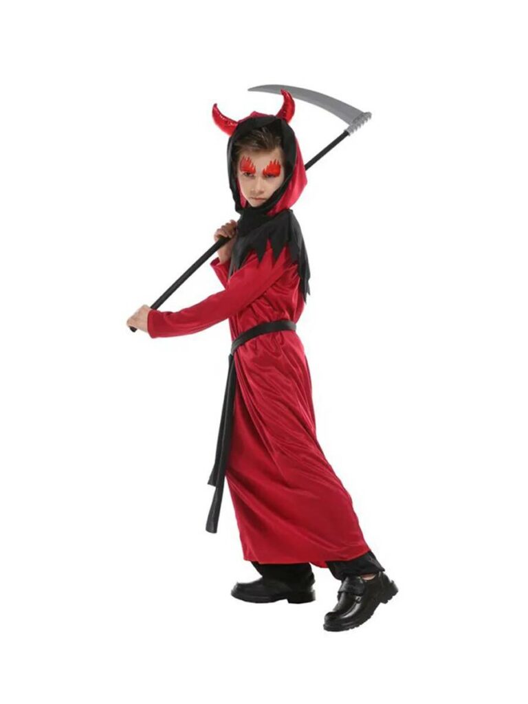 Red Devil w/ Scythe • Costume Shop Singapore
