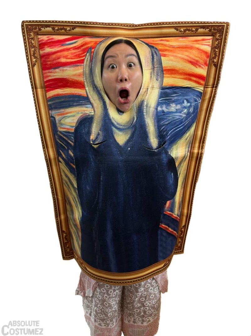 Scream Painting Adult • Costume Shop Singapore